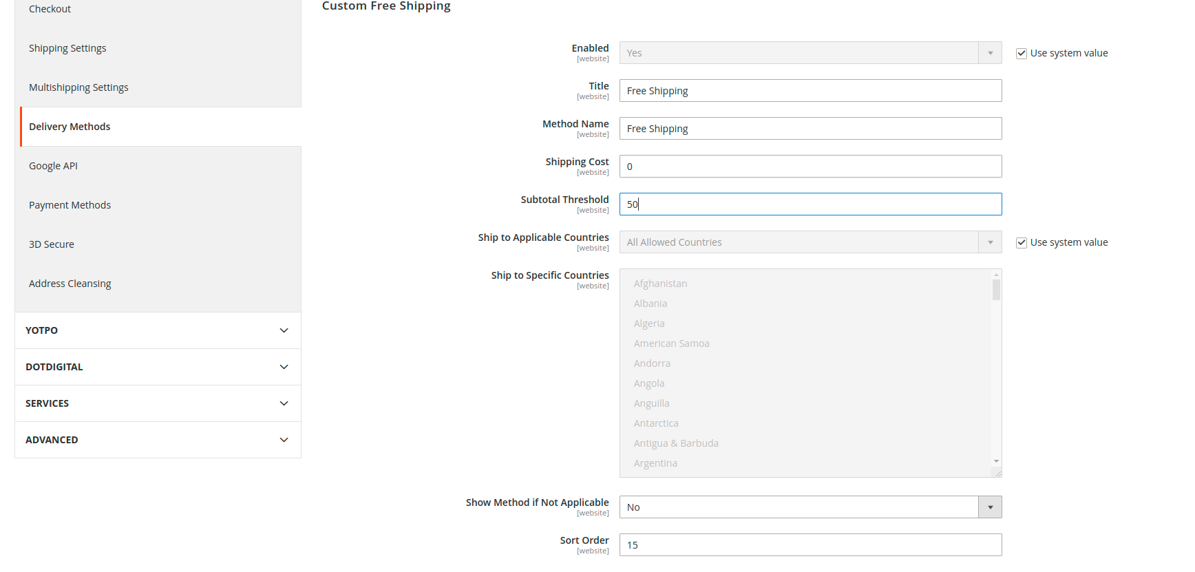 Magento 2 How To Add Custom Free Shipping Based On Cart Conditions